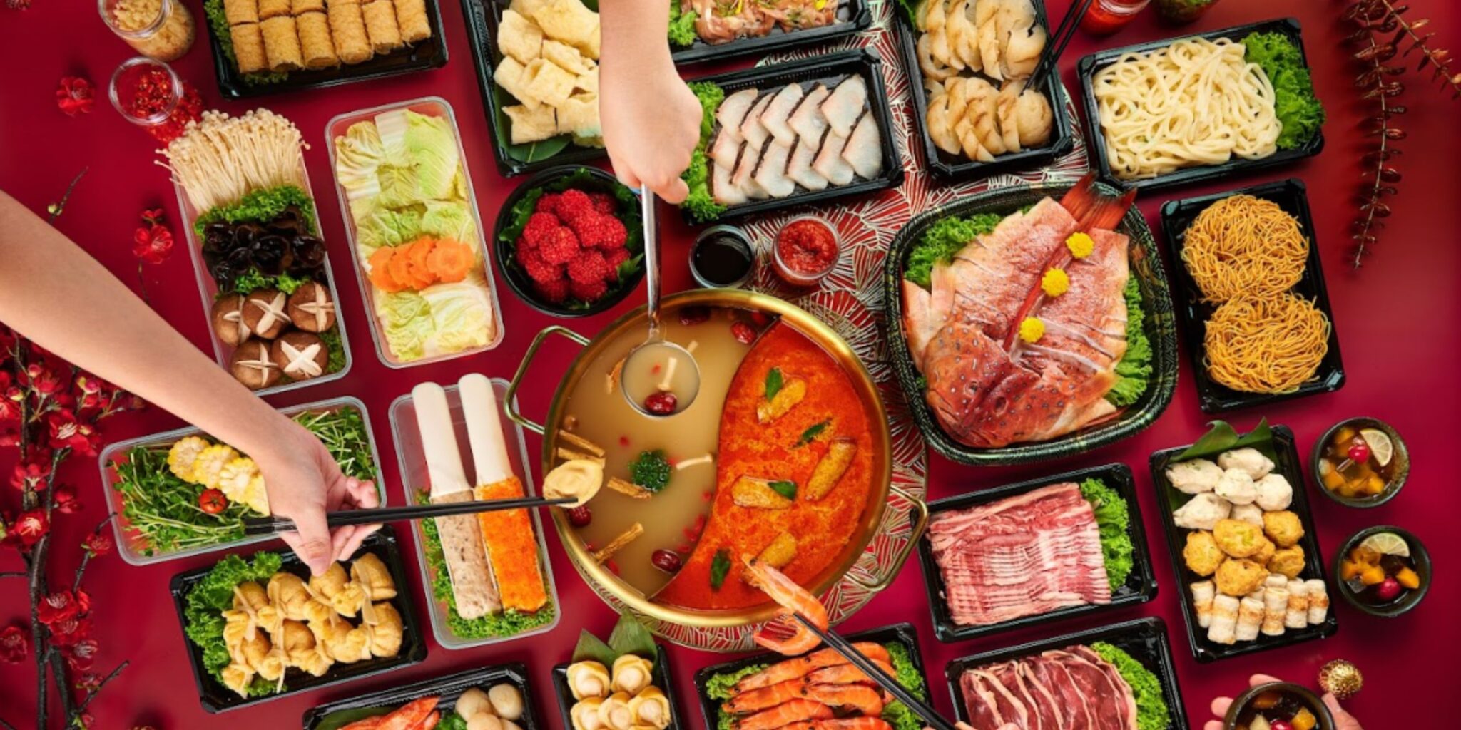 Hotpot Menu - Halal Food Buffet Caterer in Singapore